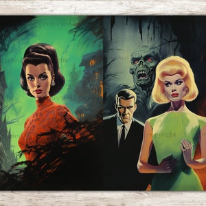 Horror Junk Journal Pages, Creepy Digital Download, Creepy Junk Journal ...