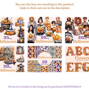 Haunted House Scene Clipart, Trick or Treat Clipart, Halloween Porch ...