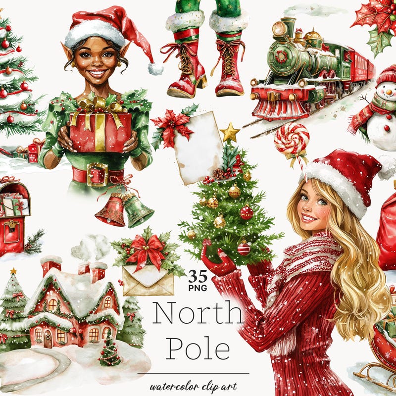 North Pole Santas Helpers - Etsy