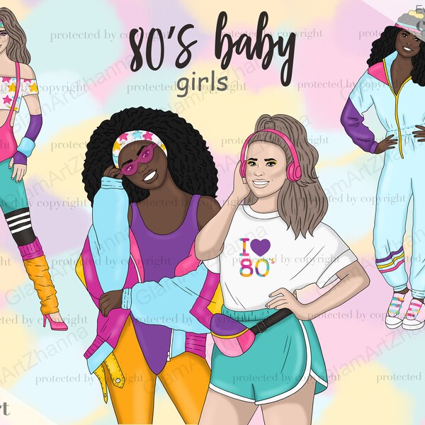 80s Clipart - Etsy
