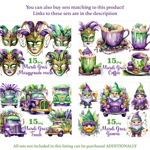 Mardi Gras Png, Mardi Gras Clipart, Mardi Gras Gnomes Clipart, Mardi ...