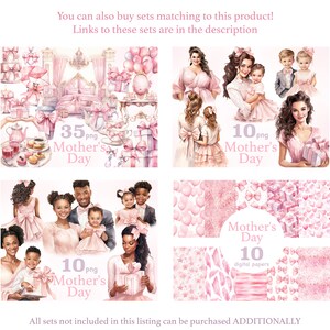 Mothers Day Digital Paper, Mothers Day Seamless Pattern, Mother's Day ...