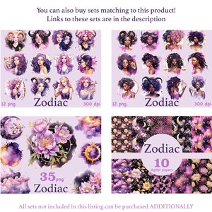 Watercolor Zodiac Clipart, Zodiac Symbol, Horoscope Art, Astrology Art ...