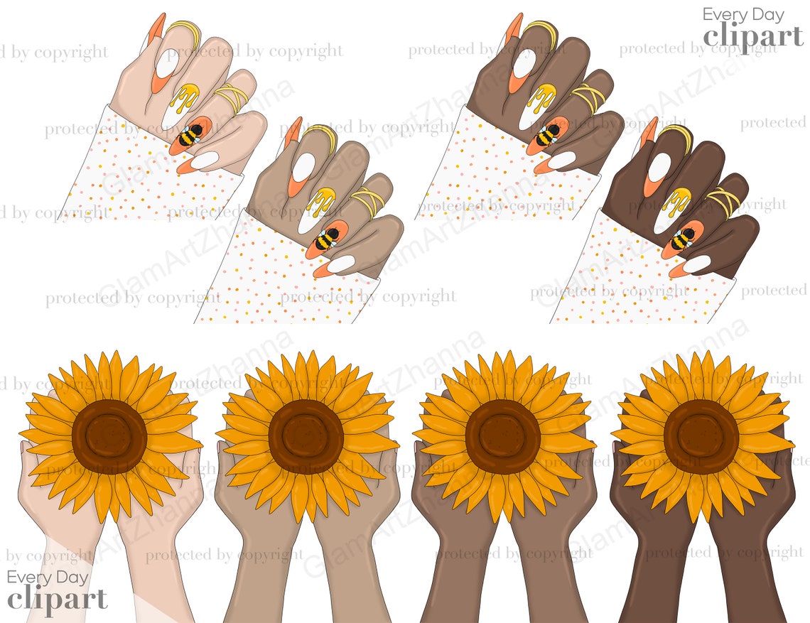 Sunshine Clipart Sunflower Clipart Bundle Summer Clip Art - Etsy