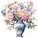 Set of 9 Chinoiserie Vase Watercolor Clipart Set: Chinese Art (JPG ...