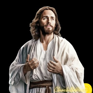 Jesus Transparent Background PNG Files Sublimation Digital Downloads ...