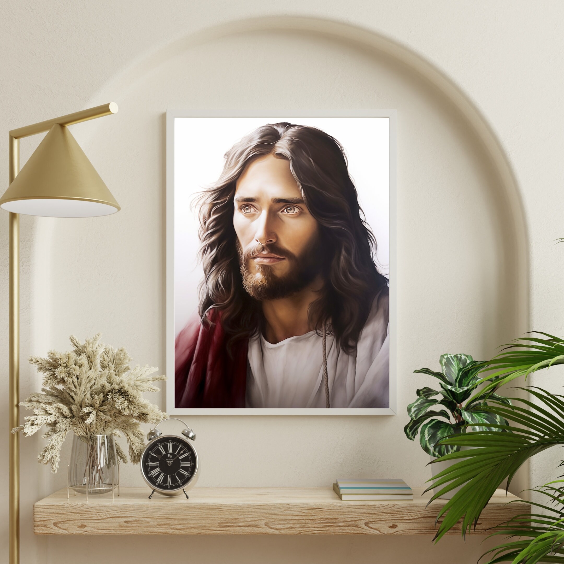 Jesus Christ Artwork Christian Art Print Gospel Home Decor - Etsy