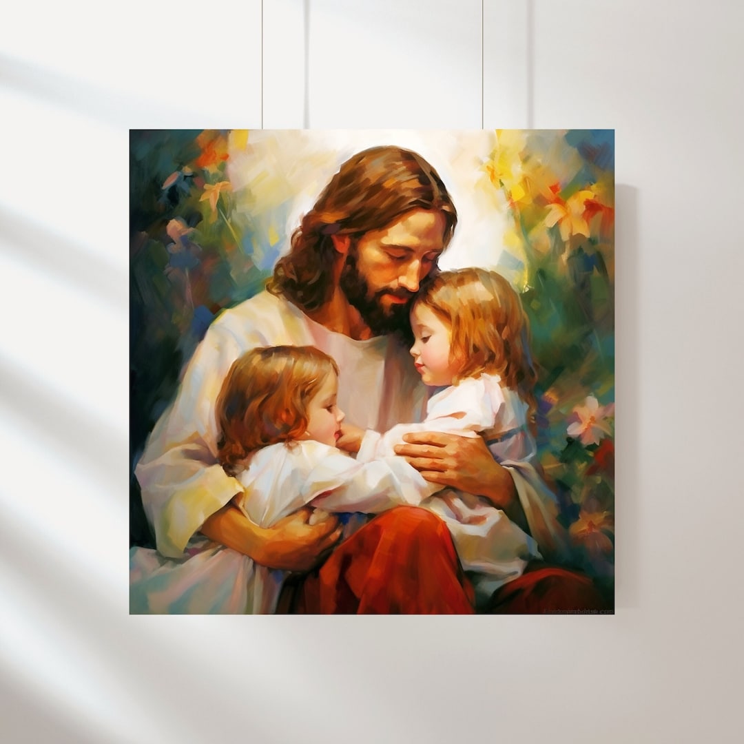 Jesus Christ With Children, Jesus Christ With Child, Art of Love ...