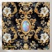 Seamless Patterns With Precious Stones, Opal in Seamless Patterns ...
