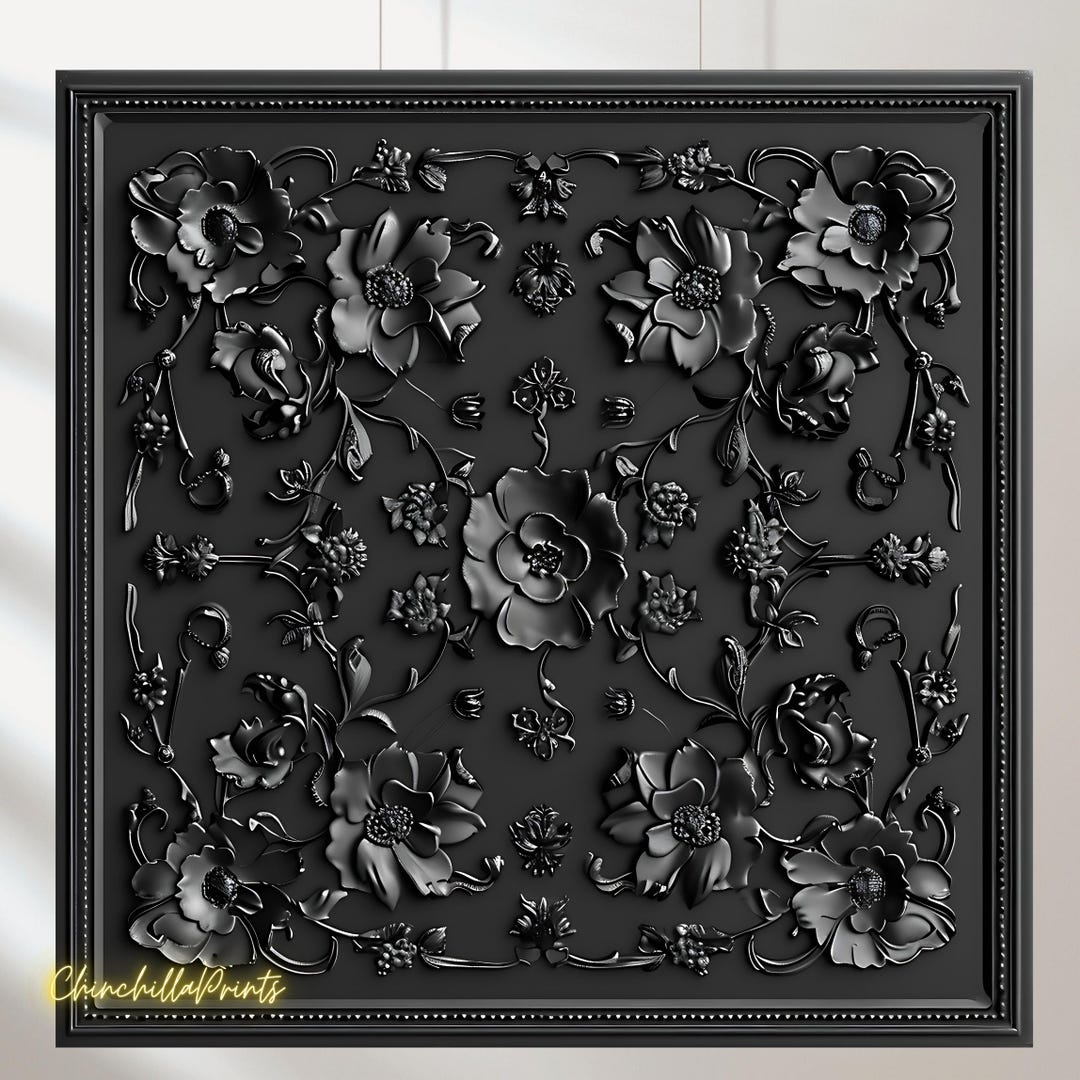 Set of 9 Victorian Floral Design for Commercial Use - Etsy