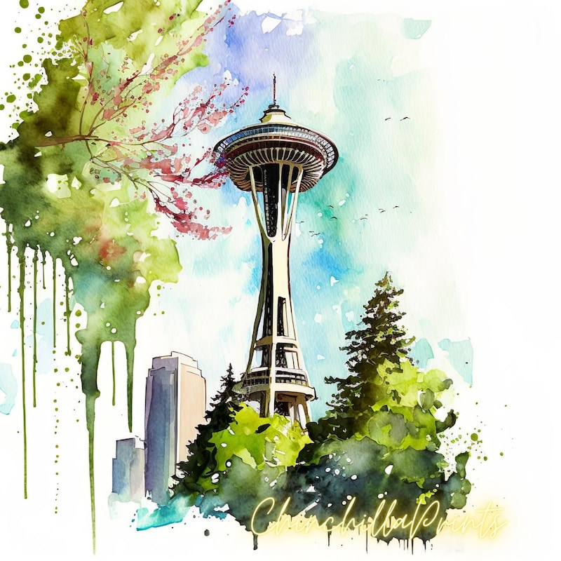 Space Needle - Etsy
