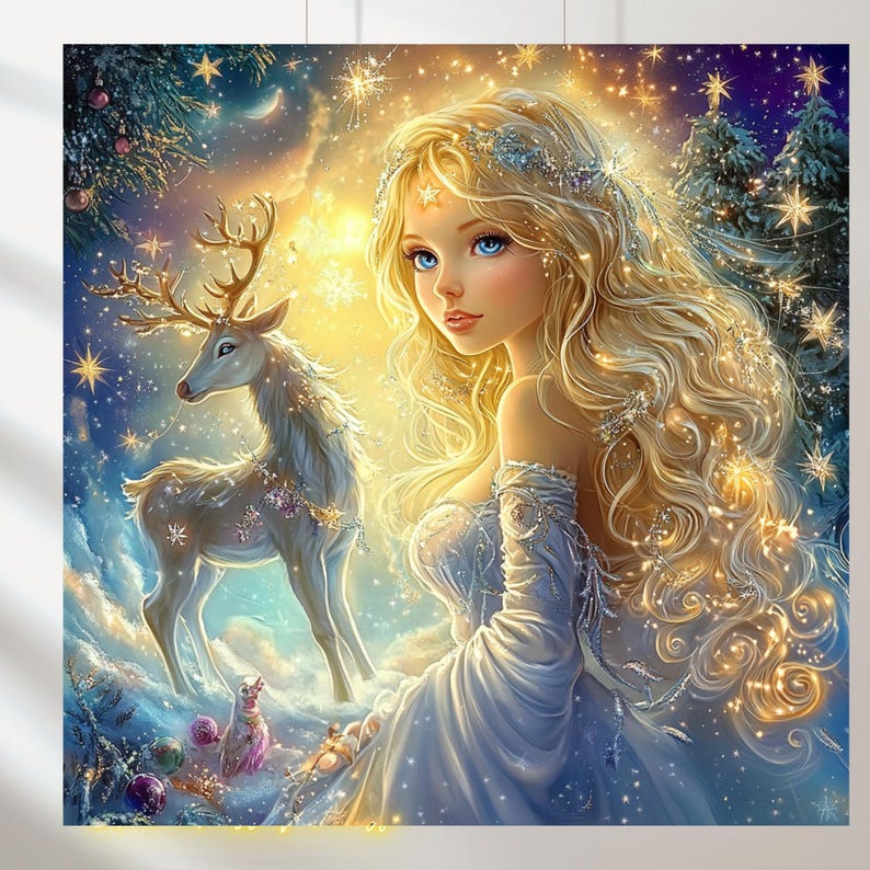 Set of 20 Christmas Angel Illustration: Colorful Holiday Art - Etsy