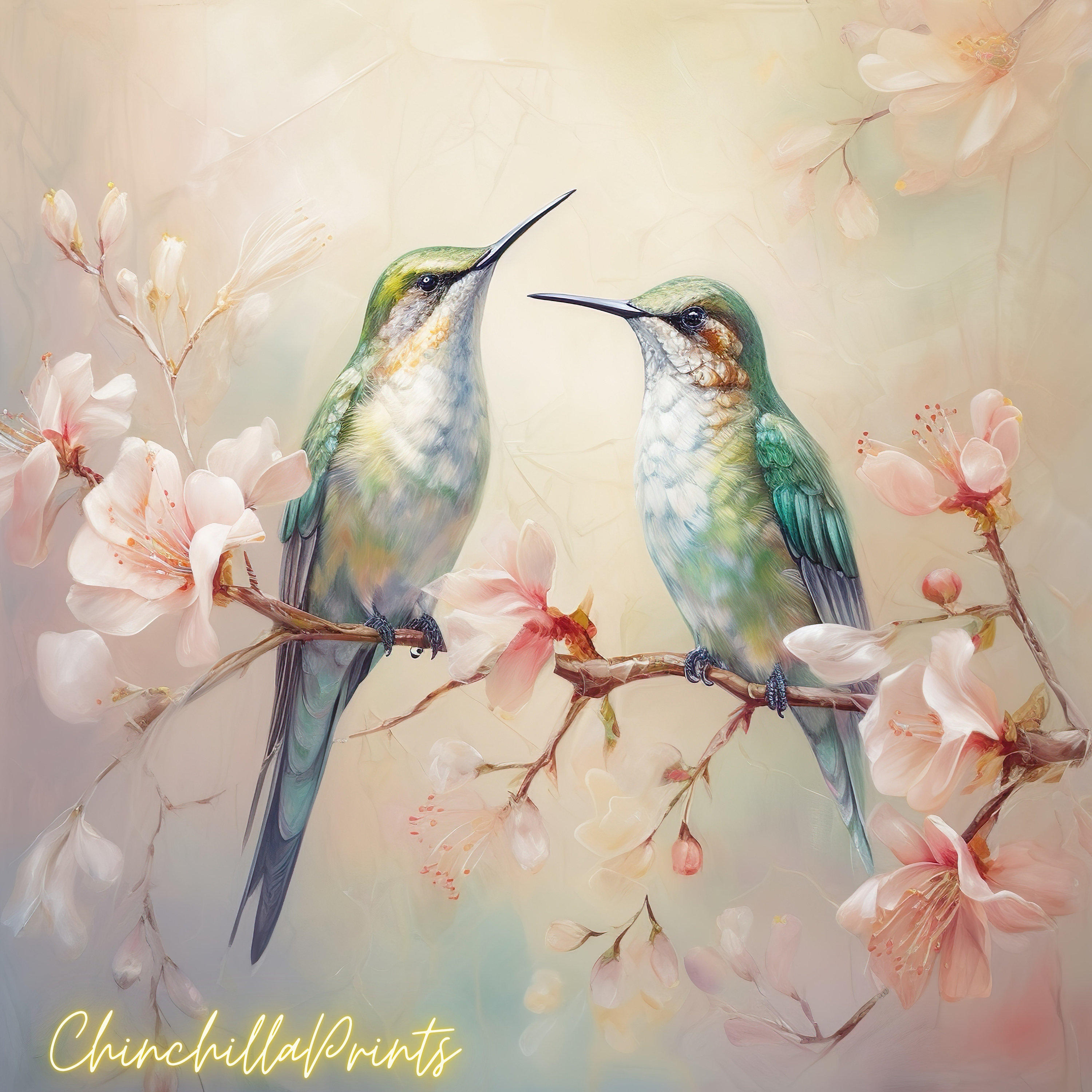 Hummingbird Print Art Print Hummingbirds Painting Bird Art Bird Prints ...