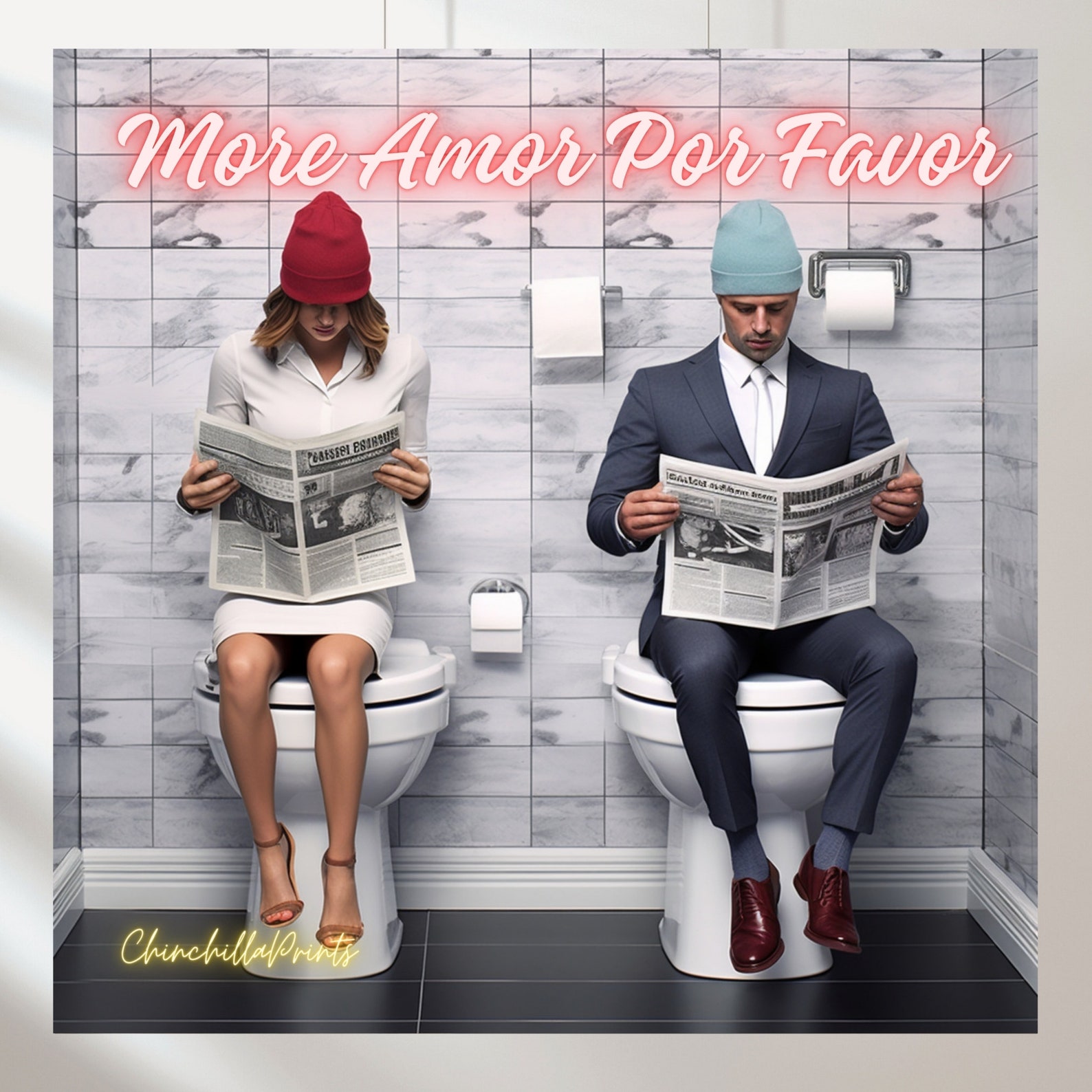 More Amor Por Favor Wall Art Floral Poster Modern Colorful Eclectic ...