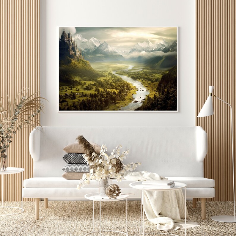 Narnia. Forests. Plains and Castles of Narnia. Digital Print. - Etsy