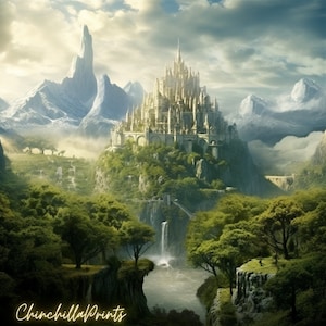 Narnia Set of 5 Country of Narnia Castles and Cities of Narnia Digital ...
