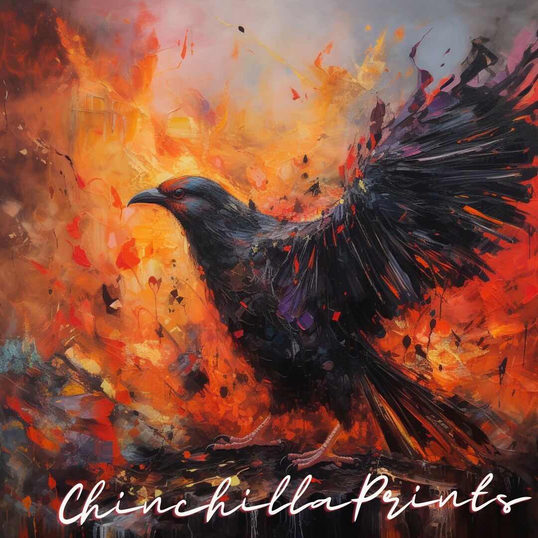 Raven Art Print Raven Art Raven Wall Art Raven Art Print Raven ...