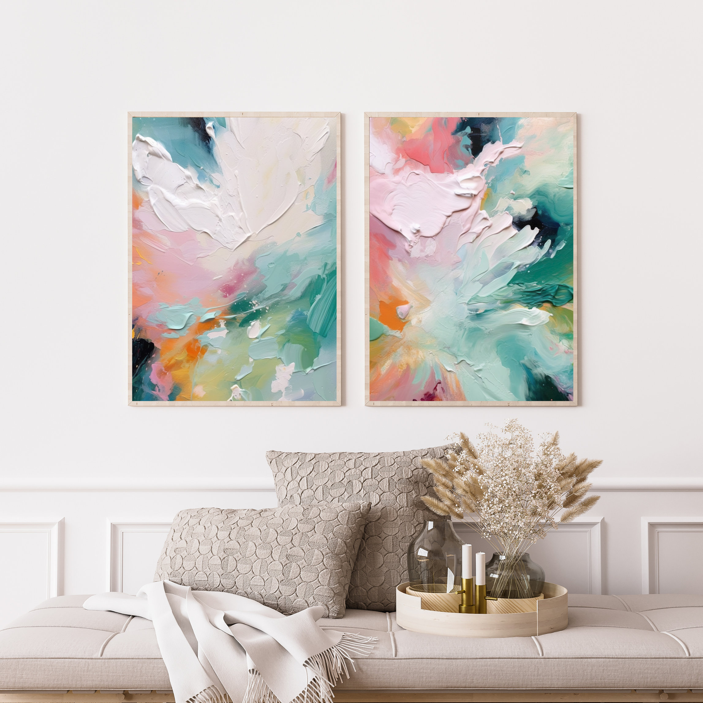 Abstract Art. Pastel Art. Pastel Abstract Art Print. Abstract - Etsy