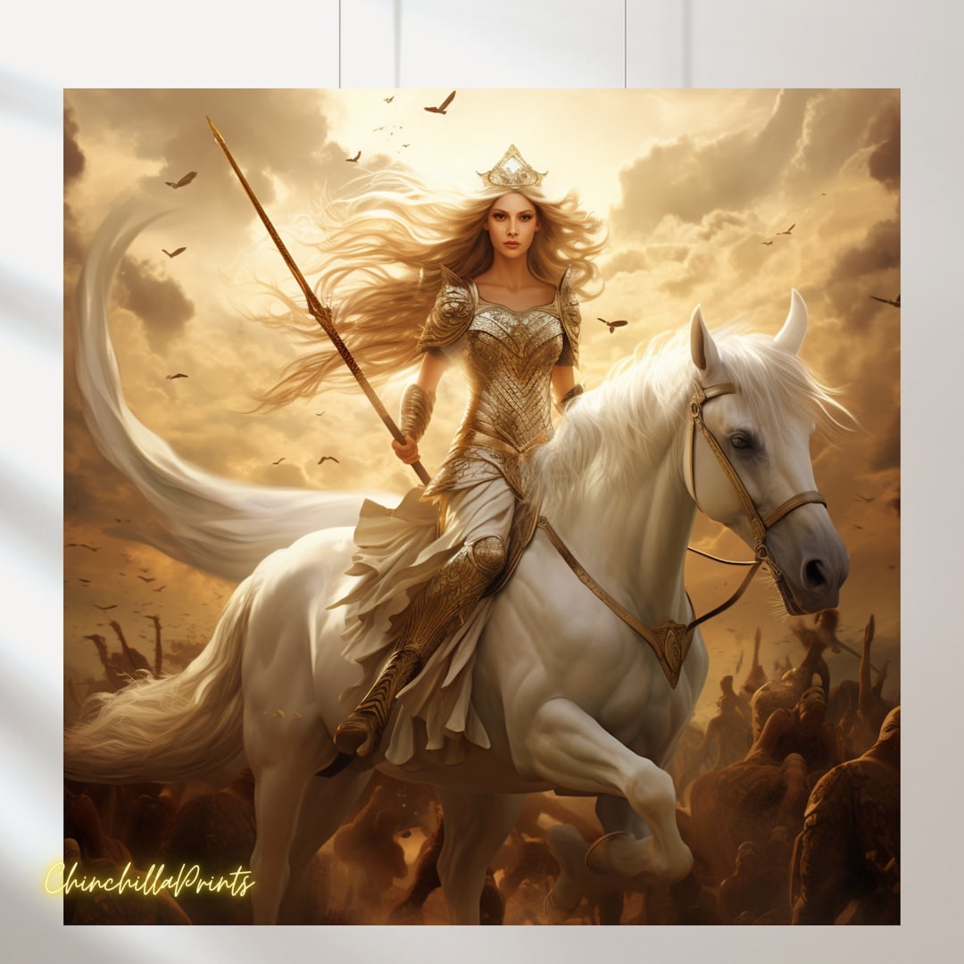 Valkyrie - Brynhildr on the Battlefield, Viking Inspirer, Scandinavian ...