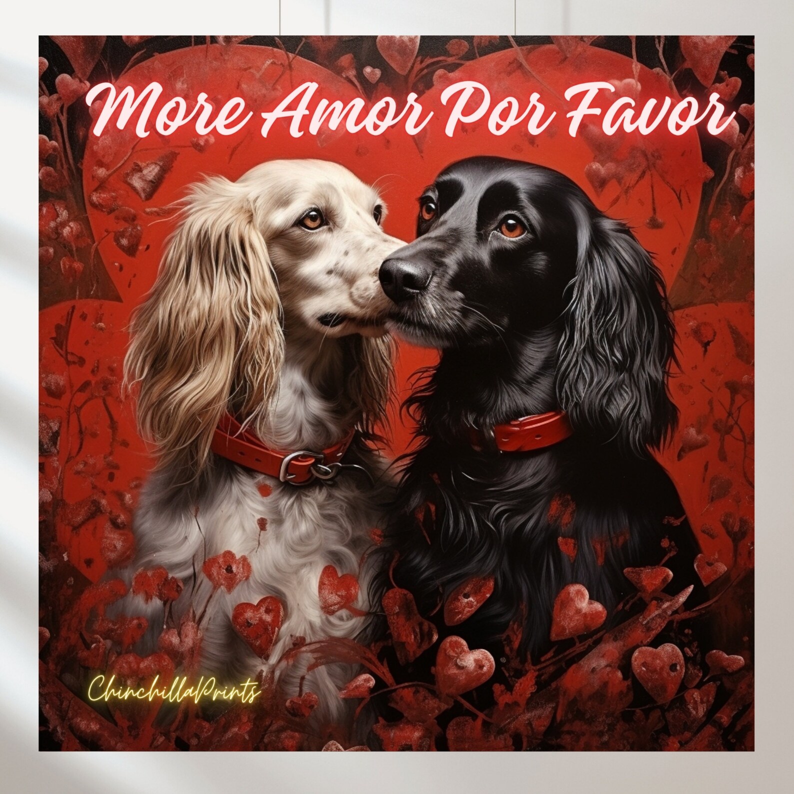 More Amor Por Favor Wall Art Floral Poster Modern Colorful Eclectic ...