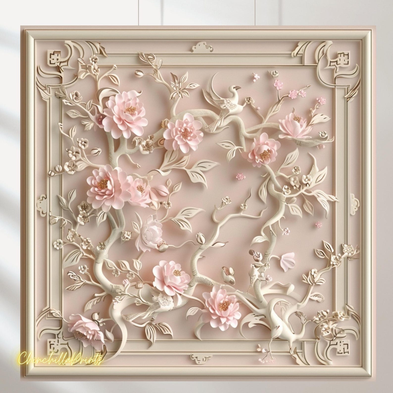 Set of 5 Victorian Floral Design for Commercial Use - Etsy
