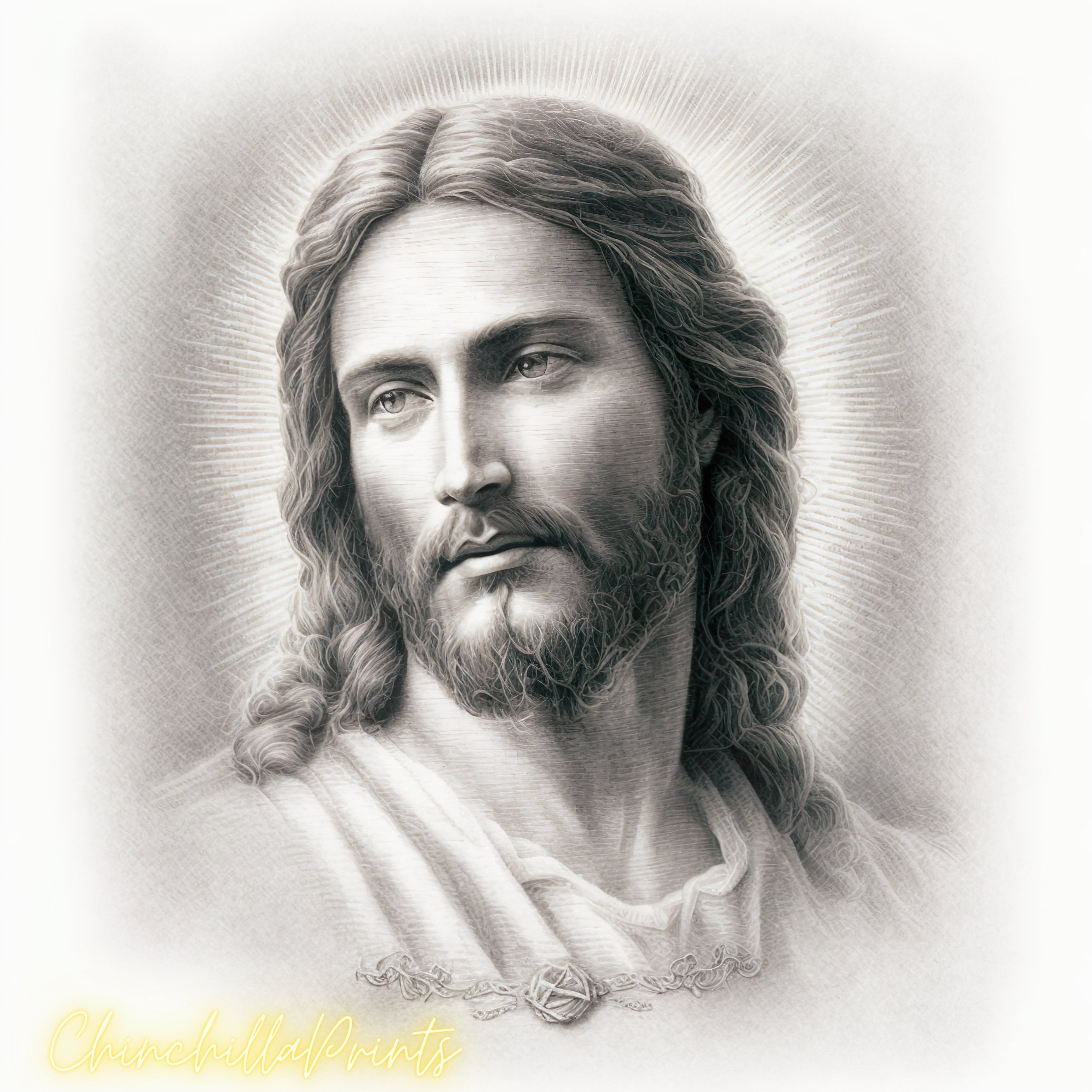 Jesus Portrait, Jesus Christ, God Drawings, Posters, Embroidered Jesus ...