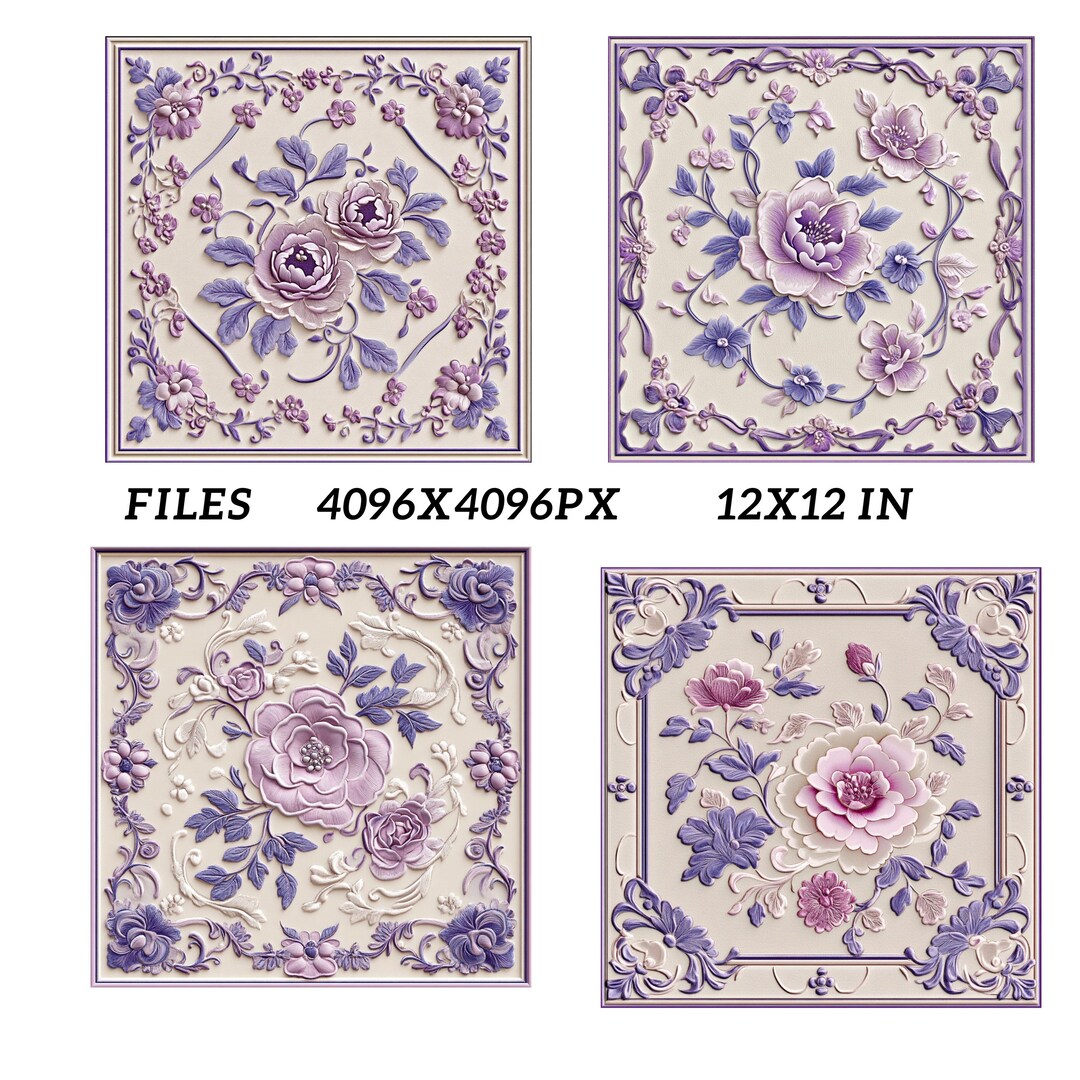 Set of 15 Japanese Spitz Bathroom Print: Shabby Chic Dog Art (digital ...