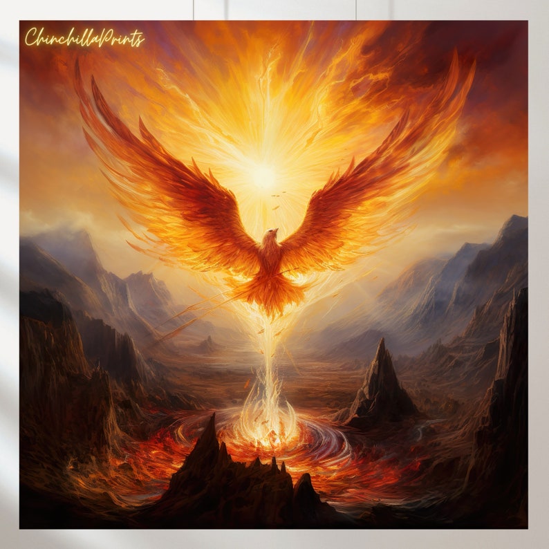 Born Again From the Flames, Symbol of Rebirth and Renewal, Mythical ...