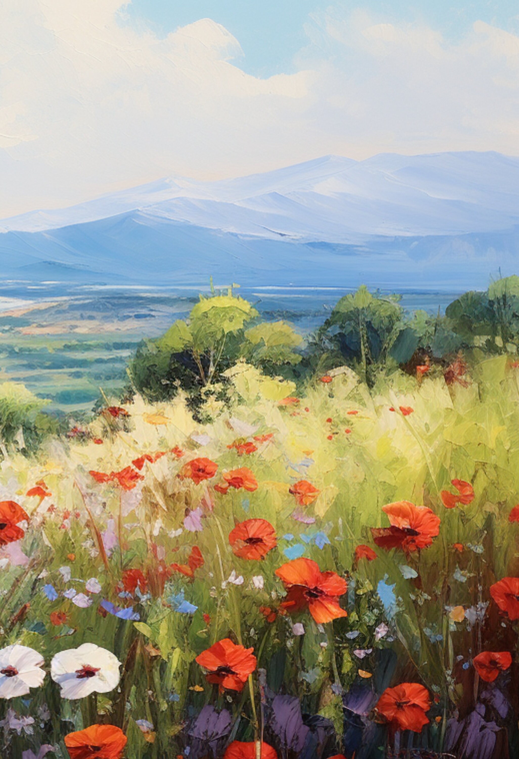 Set of 3 Poppy Flowers Field Art Prints Poppies Art Poppy - Etsy