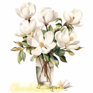 Detailed Botanical Watercolor in Style of Pierre-joseph Redouté ...