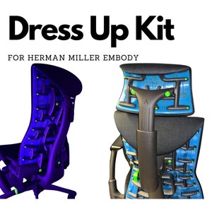 21 Piece Dress up Kit for Herman Miller Embody Gaming Chair Colorize ...