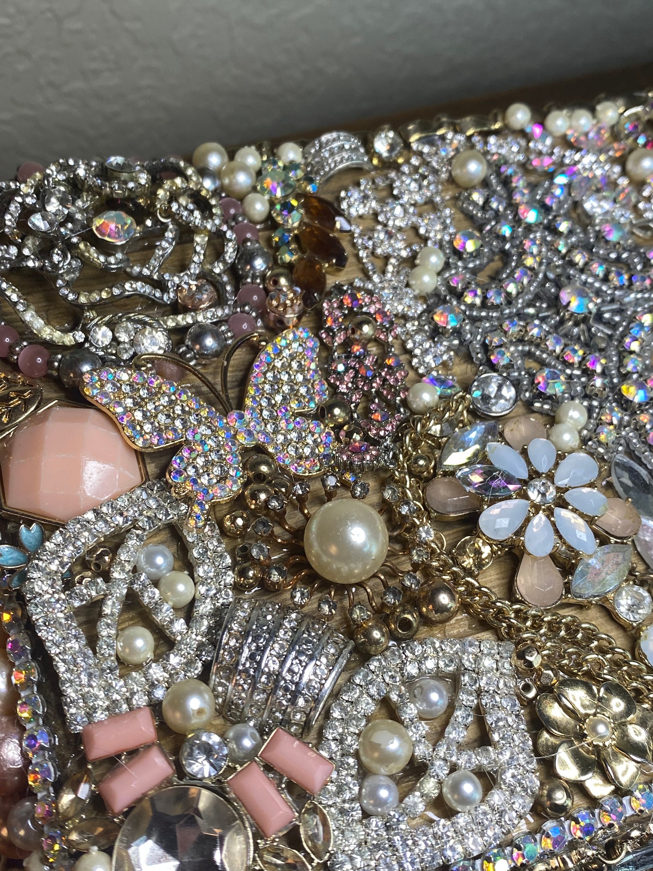 Pink Glittering Memory Box - Etsy