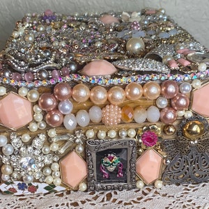 Pink Glittering Memory Box - Etsy