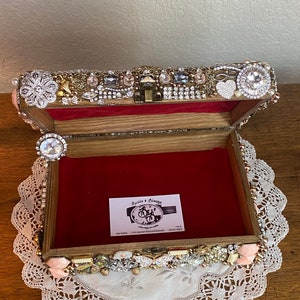 Pink Glittering Memory Box - Etsy