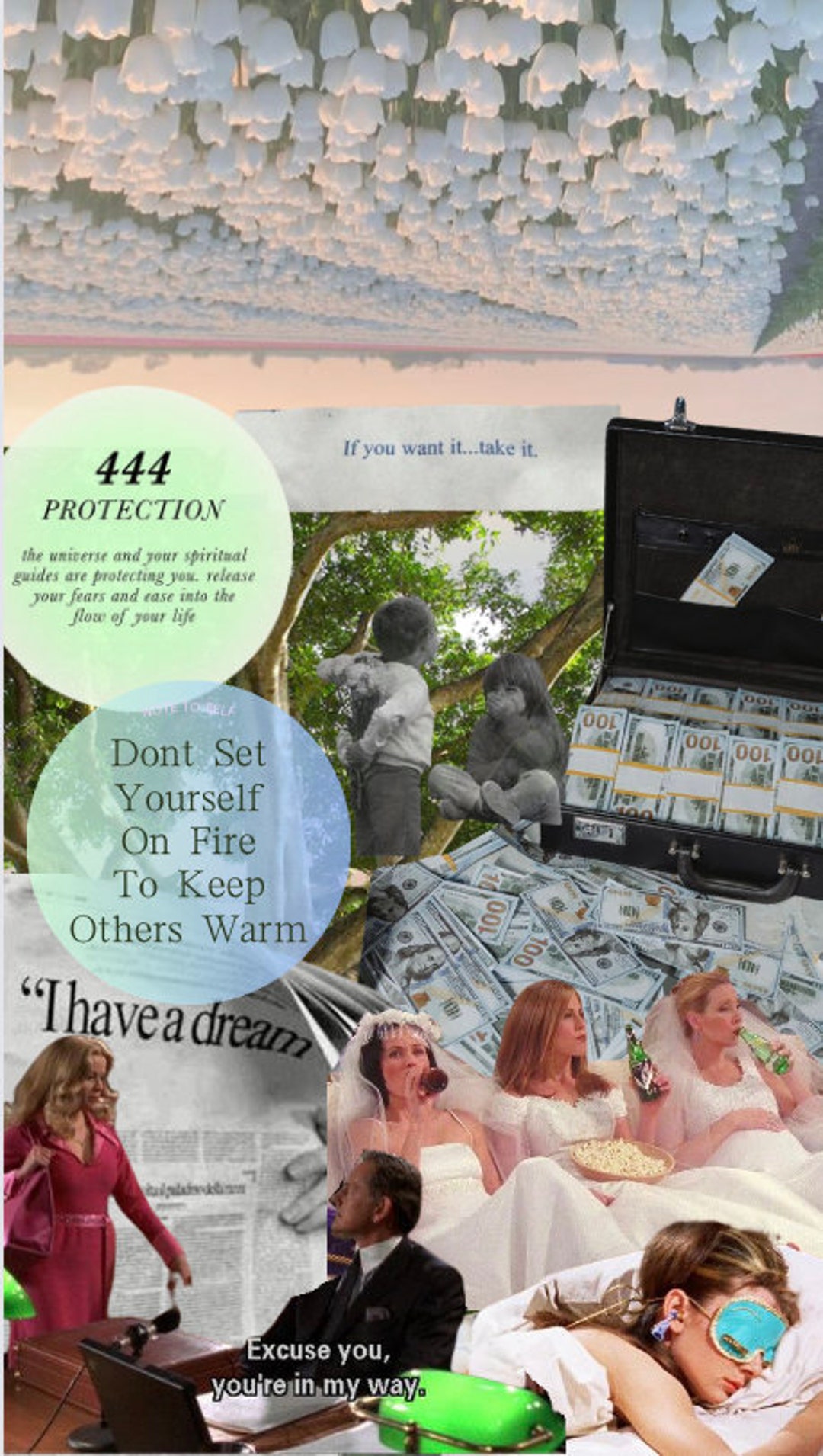 CUSTOM Lock Screen Vision Board, 2024 Vision Board, Vision Board - Etsy ...