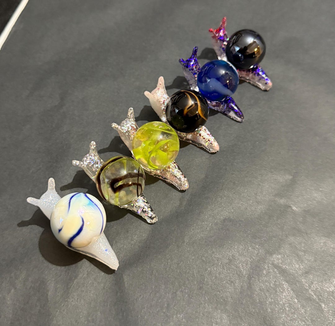 Resin Snail Bodies for Marbles and Spheres - Etsy