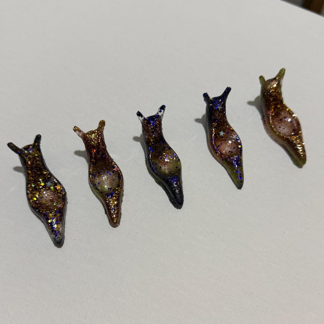 Resin Snail Bodies for Marbles and Spheres - Etsy