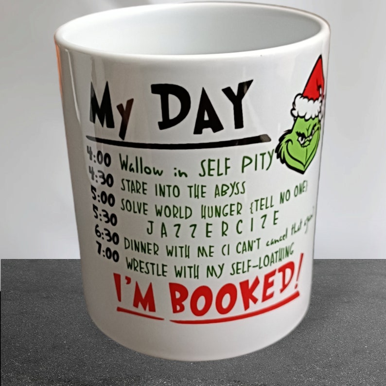 The Grinch Mug/cup, Christmas, Grinch, Tea, Coffee, Gift - Etsy UK
