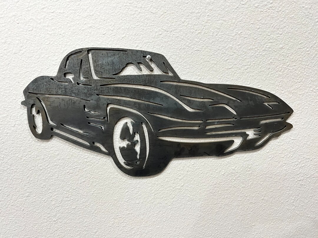 Corvette Stingray Made Out of Raw Steel - Etsy
