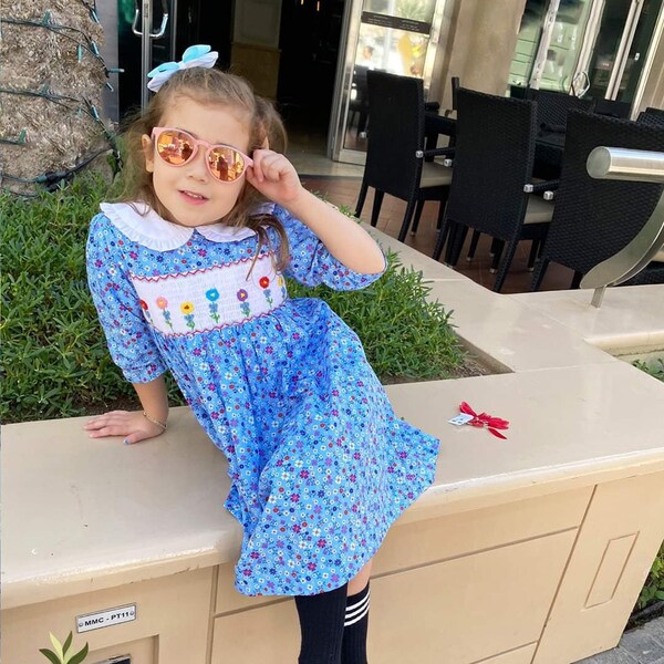 Blue Easter Dress - Etsy