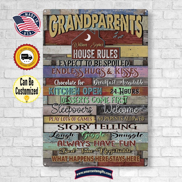 House Rules Sign - Etsy