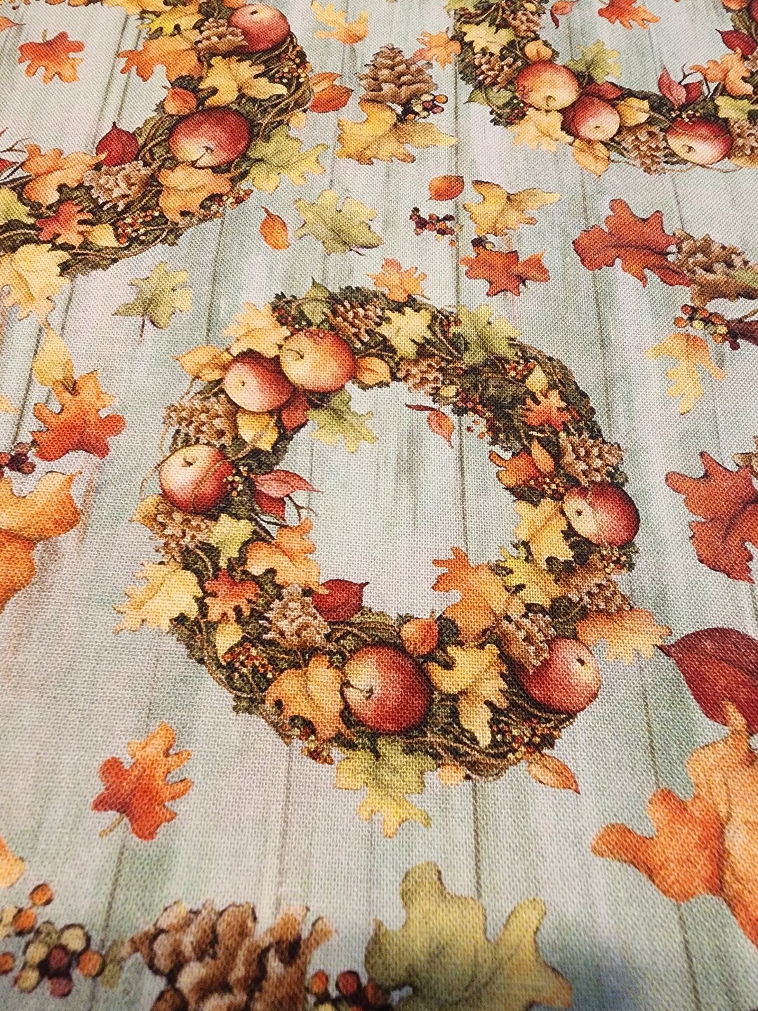 3 Yards Fall Wreath Toss by Susan Winget CP68779 - Etsy