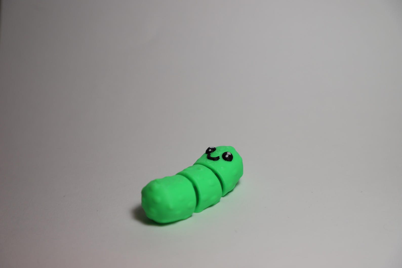 Articulated 3D Printed Pickle | Poseable Fidget Toy | Fun Desk ...