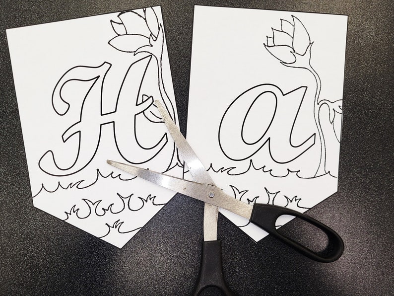 Printable Color-in Mother's Day Banner - Etsy