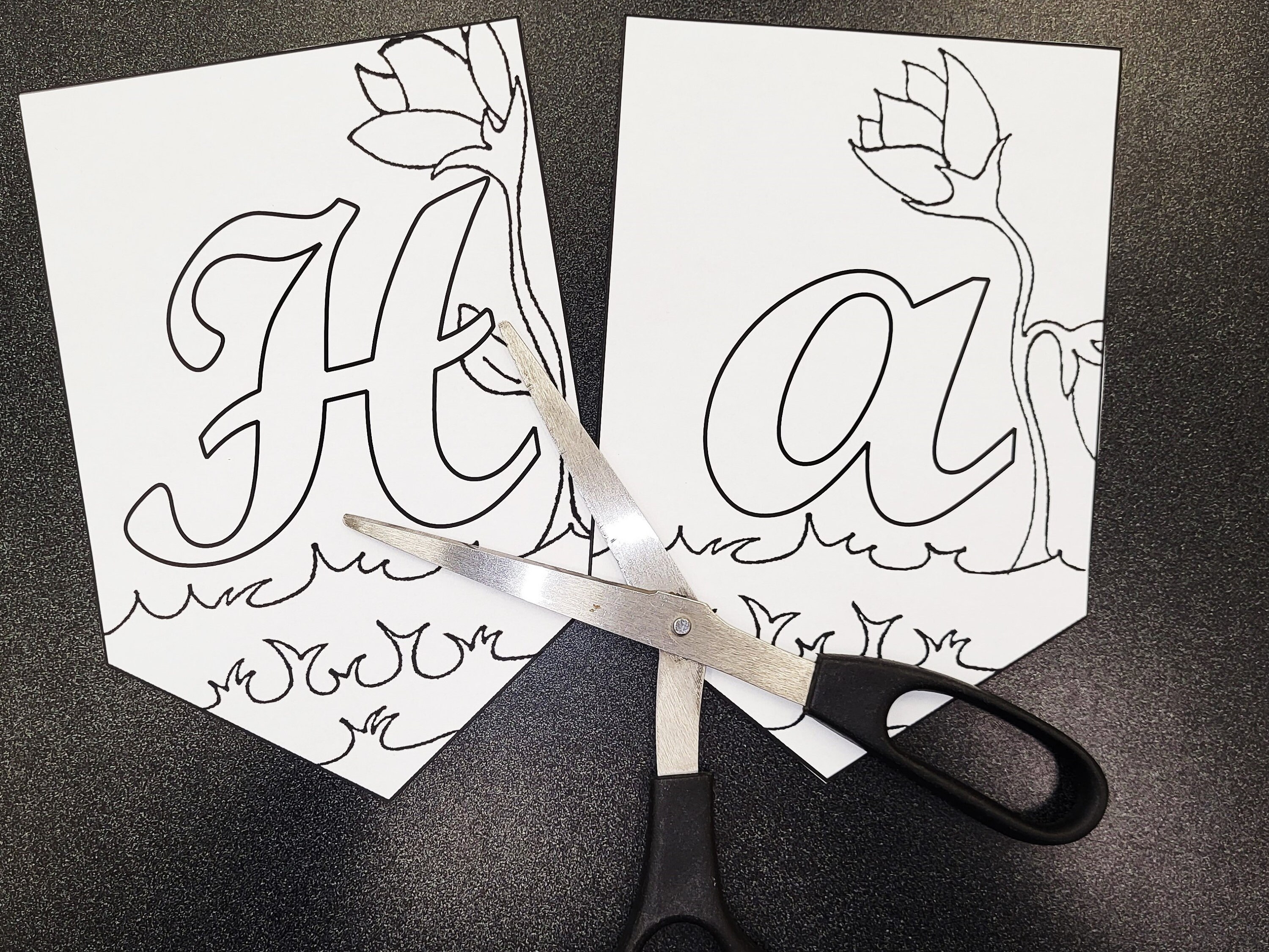 Printable Color-in Mother's Day Banner - Etsy