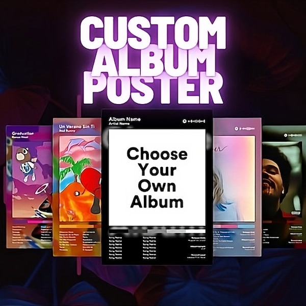 Album Cover Wall Art - Etsy