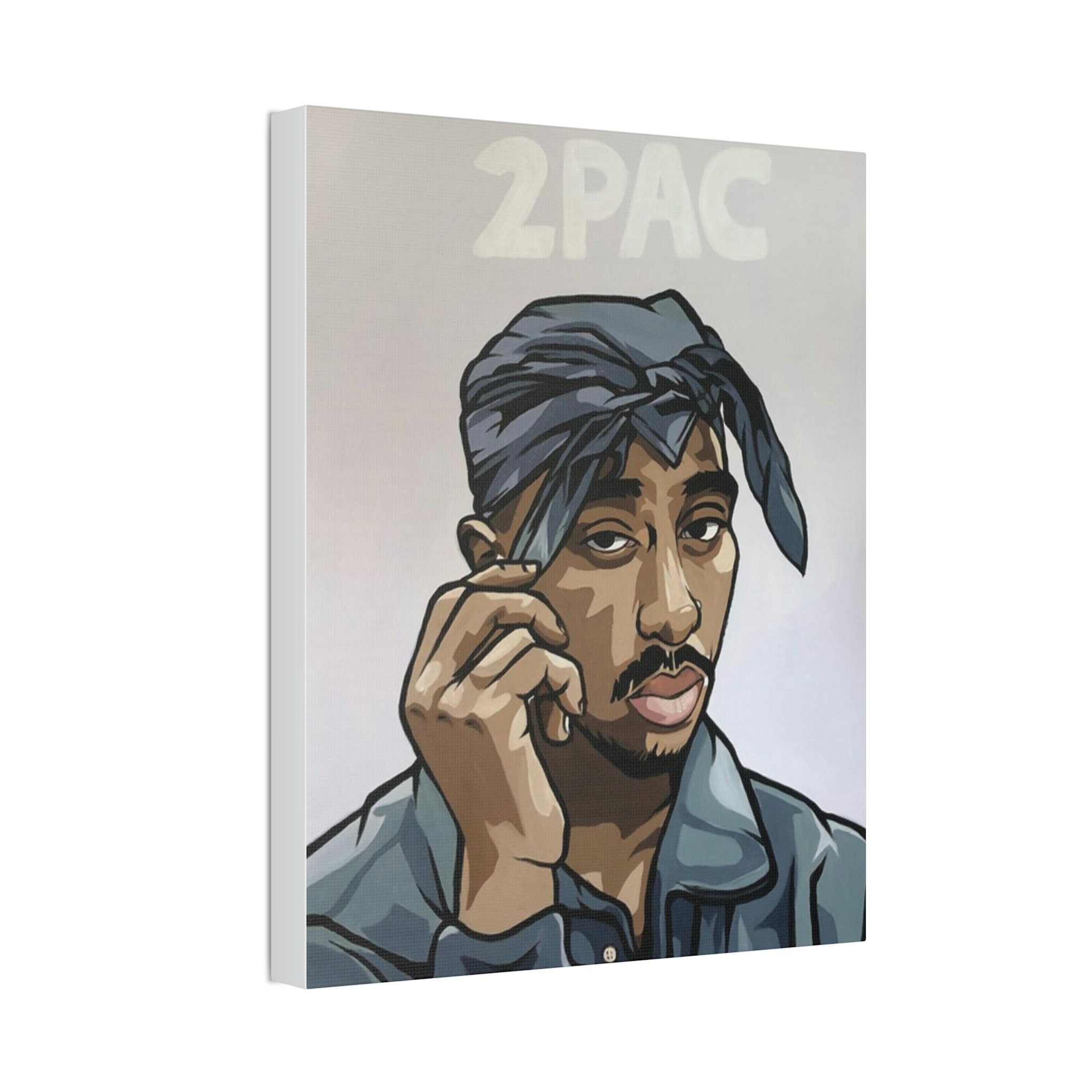 2PAC Canvas Painting 2PAC Pop Art Wall Art Wall Decor - Etsy