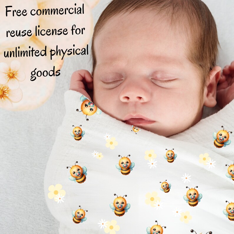 Bee PNG Clipart Honey Bee Baby Shower Cute Bumble Bee With Pacifier PNG ...