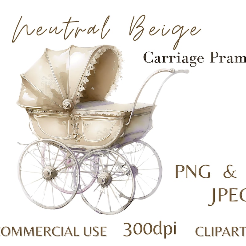 Pram Clipart - Etsy UK