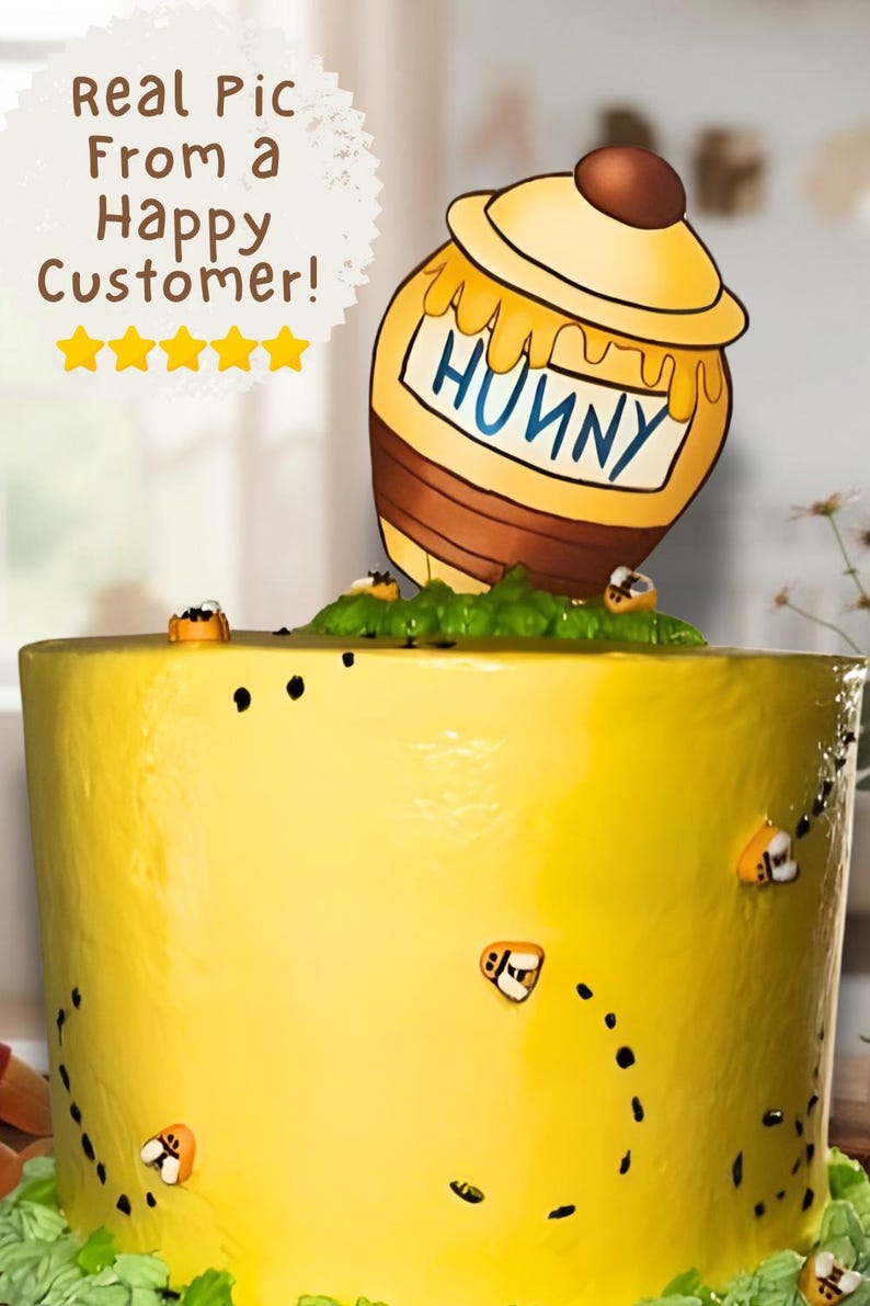 Classic Winnie the Pooh Clipart Bundle Hunny Pots and Honey Bee Hive ...